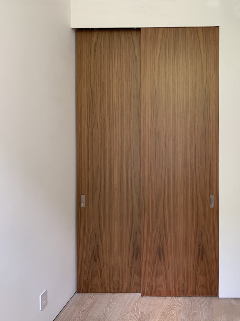 CONTEMPORARY POCKET DOORS - DAYORIS DOORS